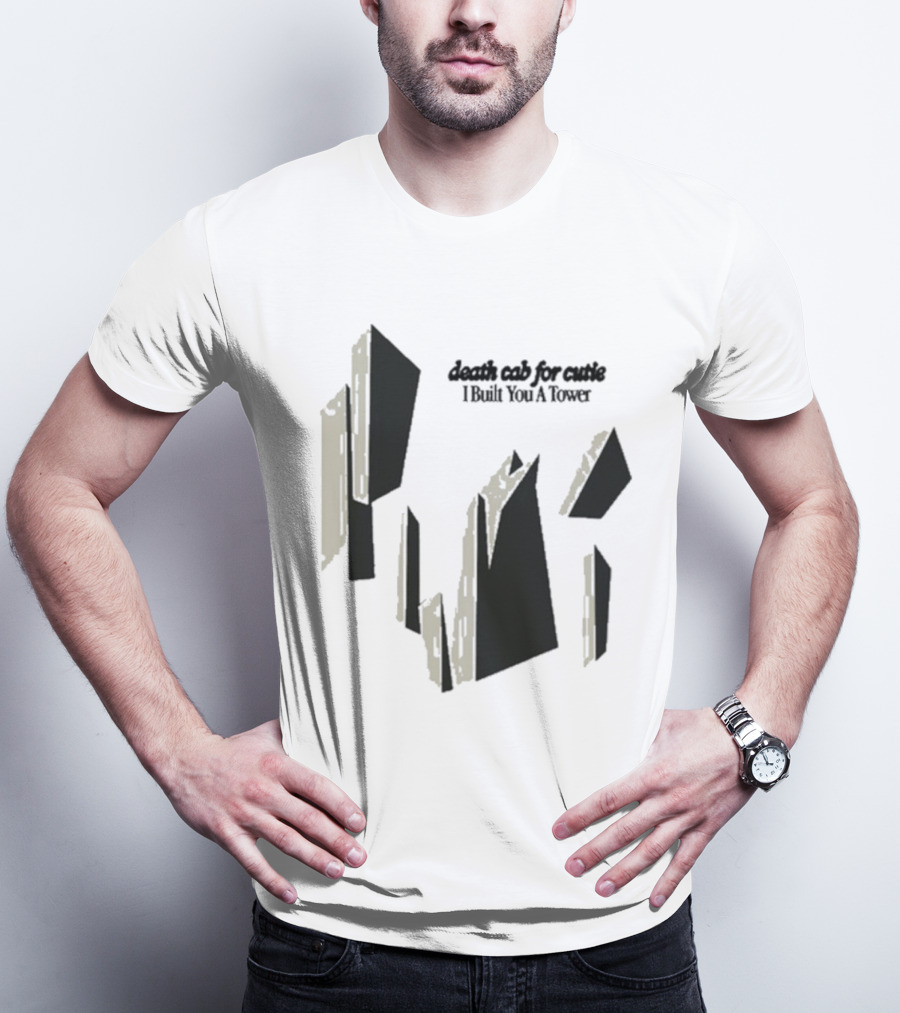 Death Cab For Cutie I Built You A Tower 2026 Abstract Architecture T-Shirt