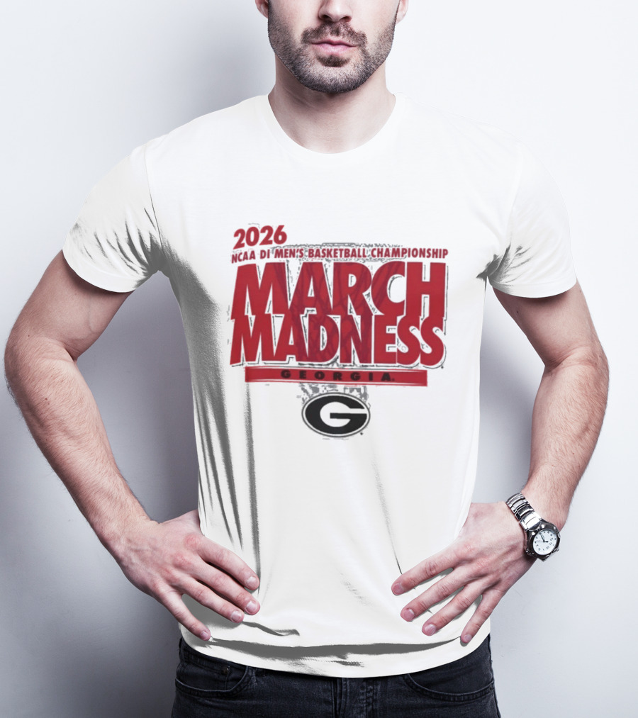 Georgia 2026 NCAA DI Men's Basketball Championship March Madness T-Shirt