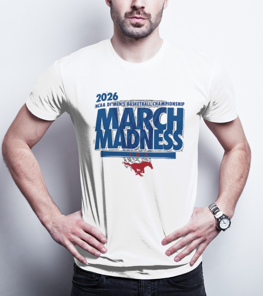 2026 NCAA DI Men's Basketball Championship March Madness SMU T-Shirt