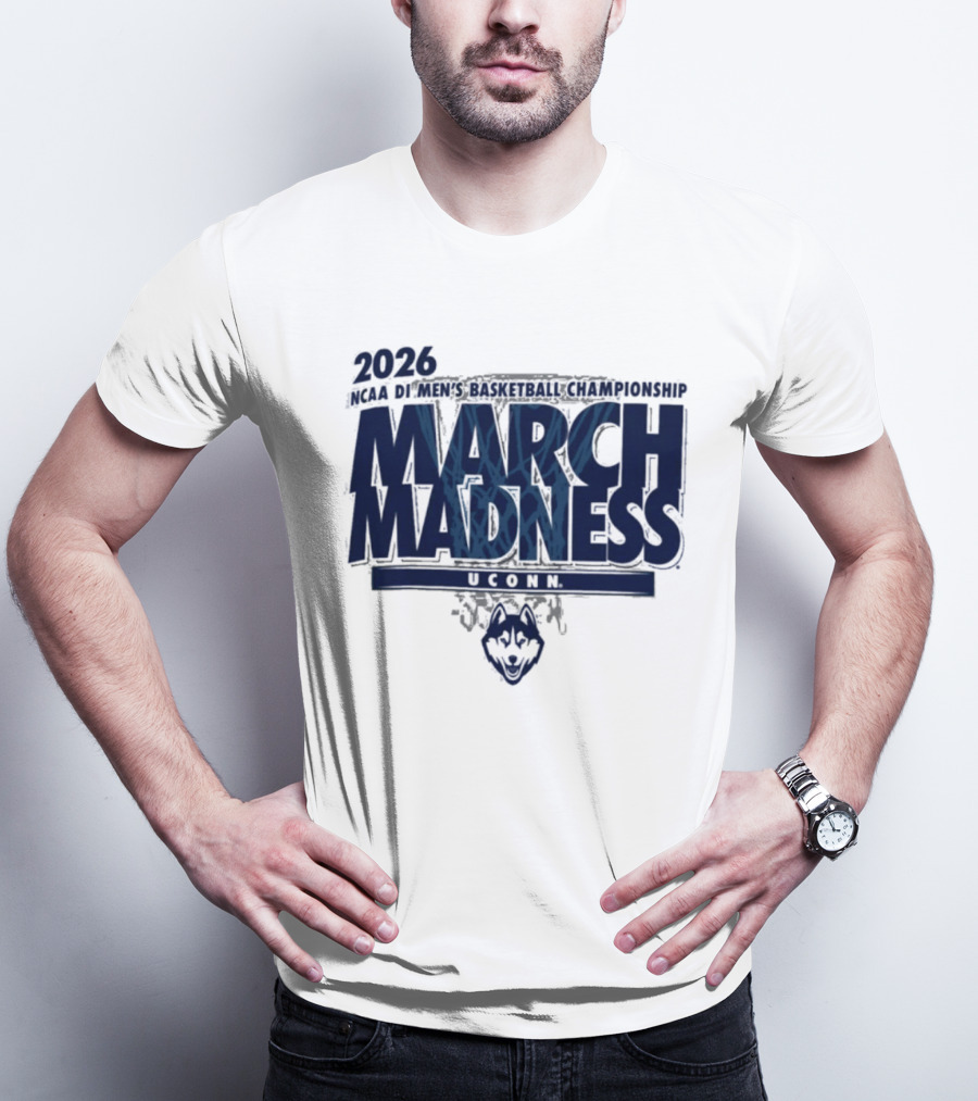 2023 NCAA Men's Basketball Championship March Madness UConn Huskies T-Shirt