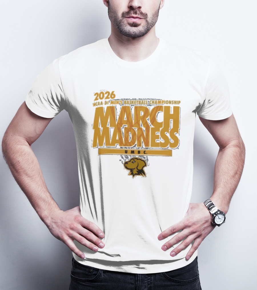 UMBC 2018 Men's Basketball March Madness Retrievers NCAA Tournament Upset Victory T-Shirt