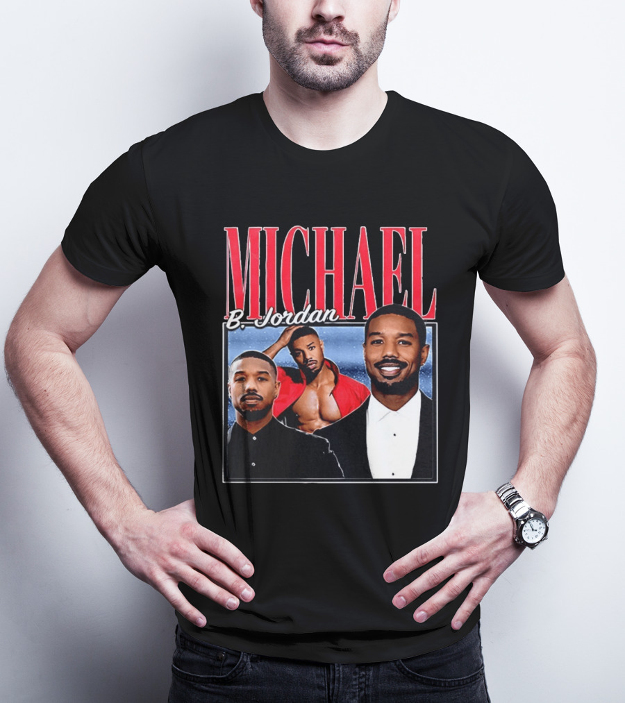 Michael B. Jordan Iconic Style And Charisma T-Shirt