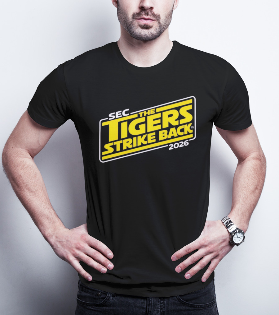 SEC The Tigers Strike Back 2026 LSU T-Shirt