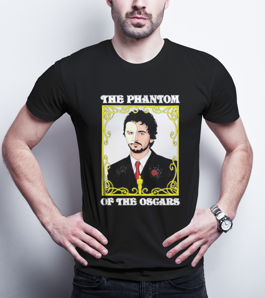 The Phantom Of The Oscars Timothee Chalamet Masked Tuxedo Oscars T-Shirt