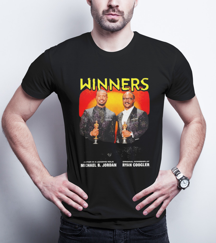 Winners Movie Award Michael B. Jordan Ryan Coogler Oscars T-Shirt