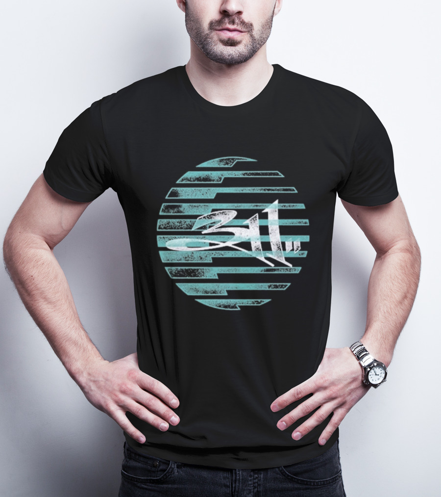 311 Striped Sun Sphere T-Shirt