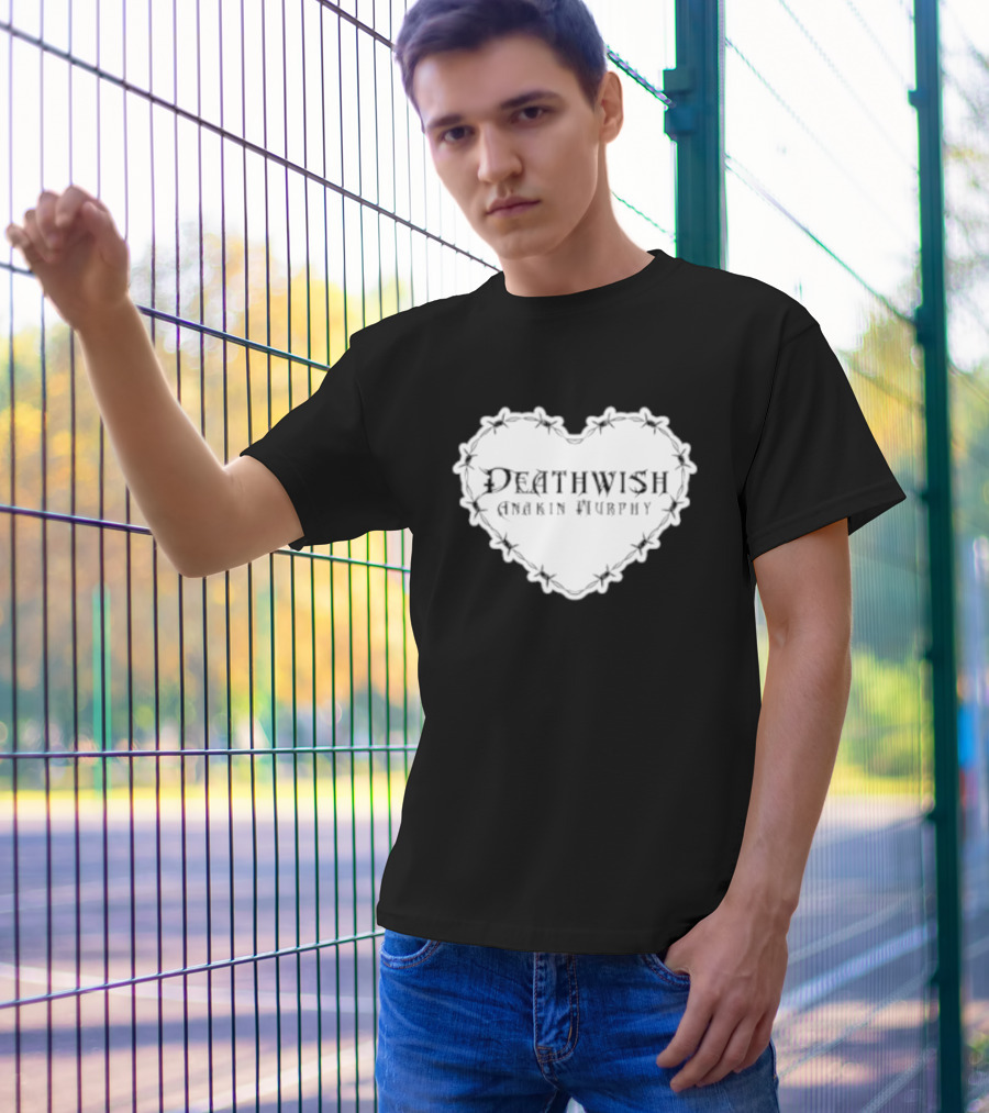 Anakin Murphy Barbed Wire Heart T-Shirt