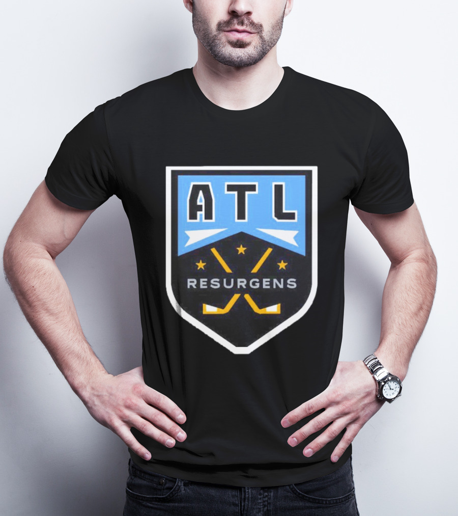 ATL Resurgens Atlanta Thrashers NHL Team King Of The South T-Shirt