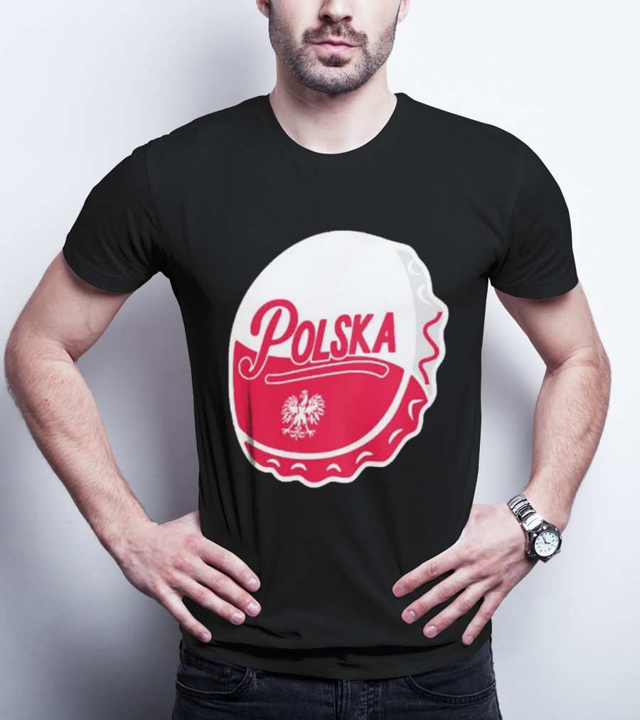 Polska Buffalo Bottle Cap Eagle T-Shirt