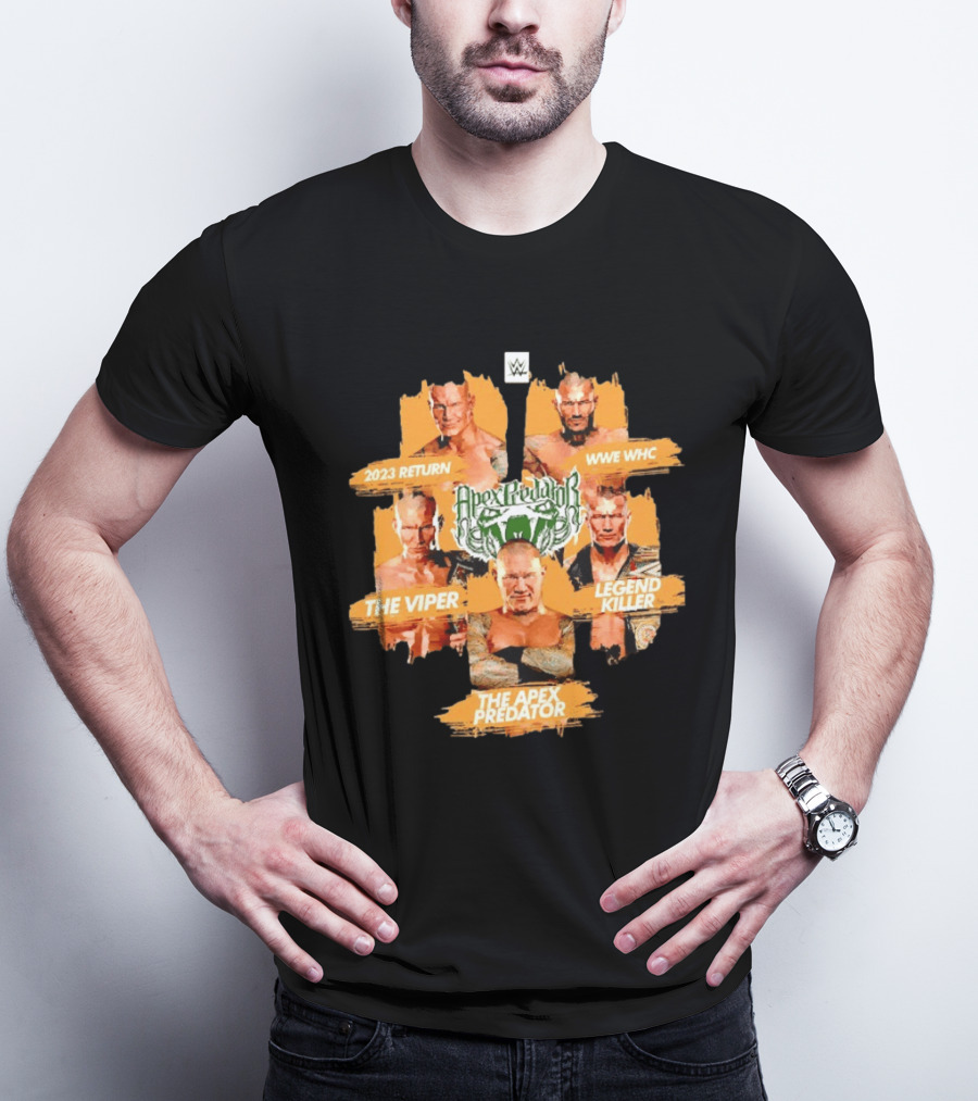 WWE WHC 2023 Randy Orton The Viper Legend Killer Apex Predator Return T-Shirt