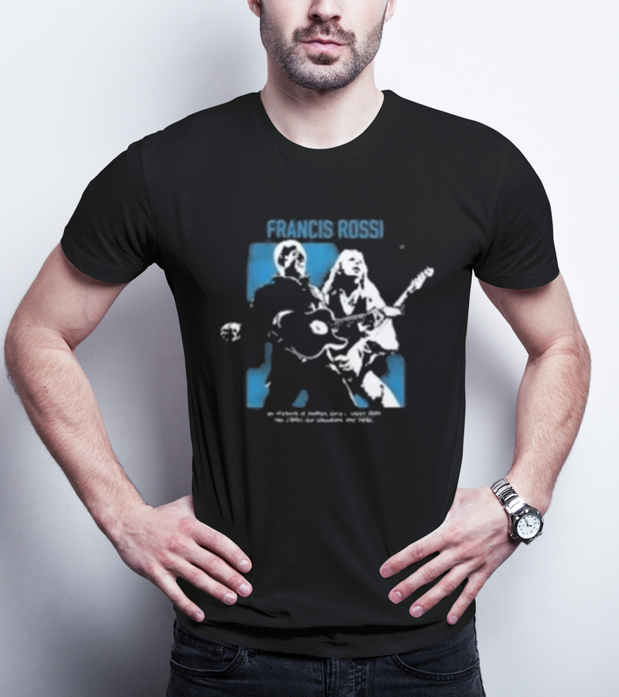 Francis Rossi Status Quo 2026 Tour T-Shirt