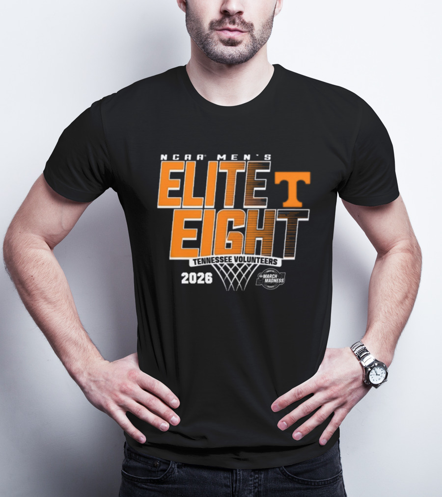 NCAA Men's Elite Eight 2026 Tennessee Volunteers March Madness T-Shirt