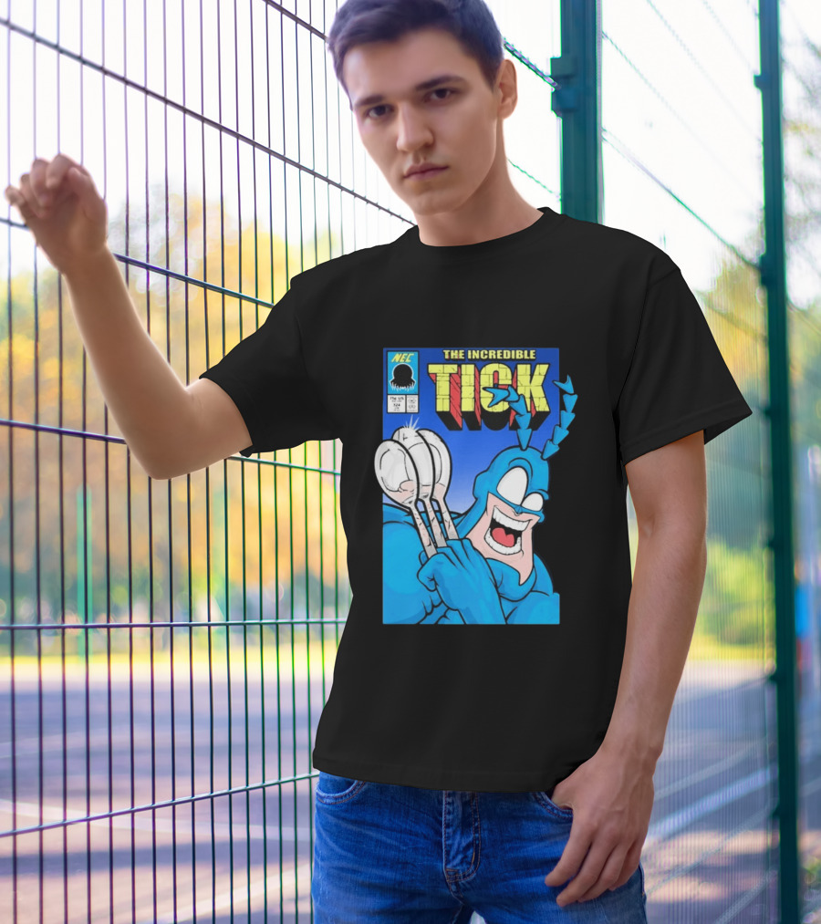 The Incredible Tick Spoon NEC Comic 324 T-Shirt