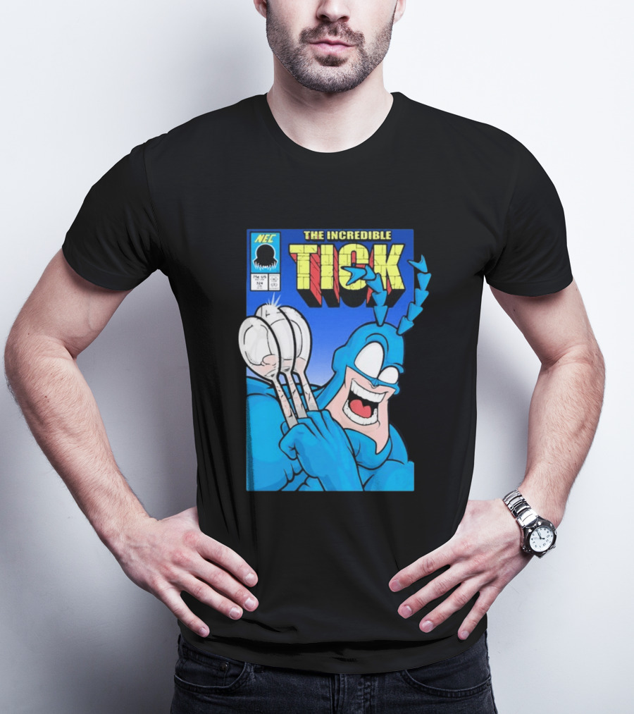 The Incredible Tick Spoon NEC Comic 324 T-Shirt