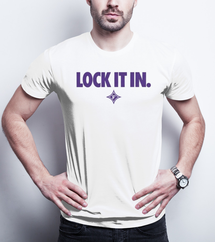 Furman Paladins Lock It In 2026 March Madness F T-Shirt