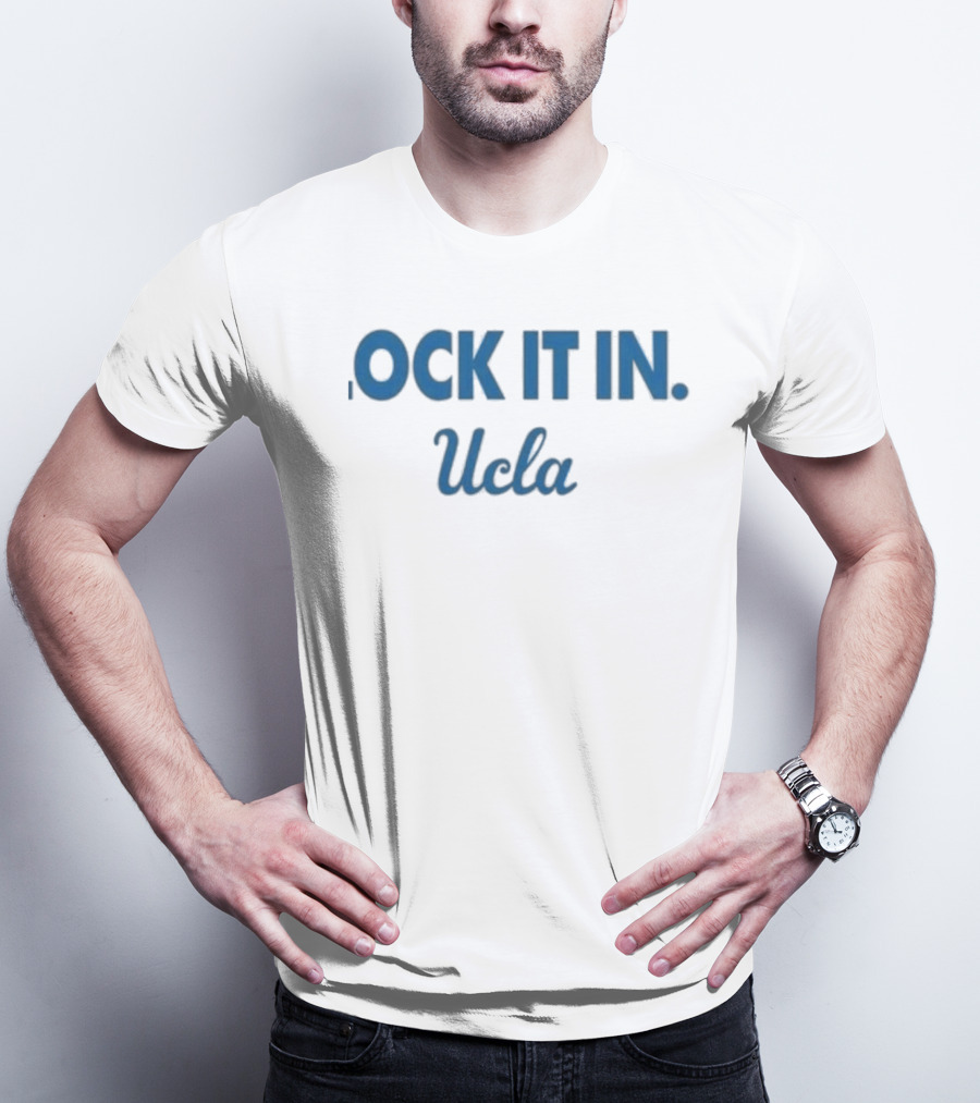 UCLA Lock It In March Madness Basketball T-Shirt