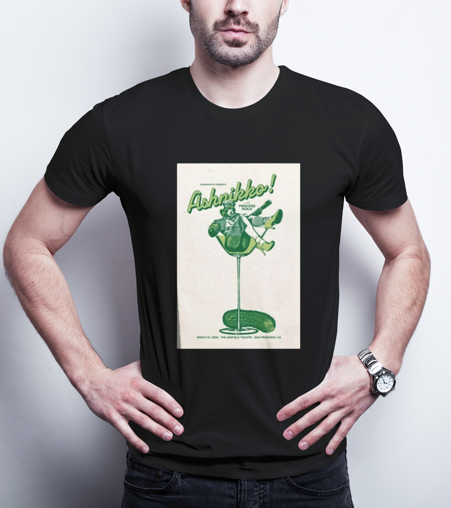 Ashnikko Princess Nokia The Warfield Theatre San Francisco March 21 2026 T-Shirt