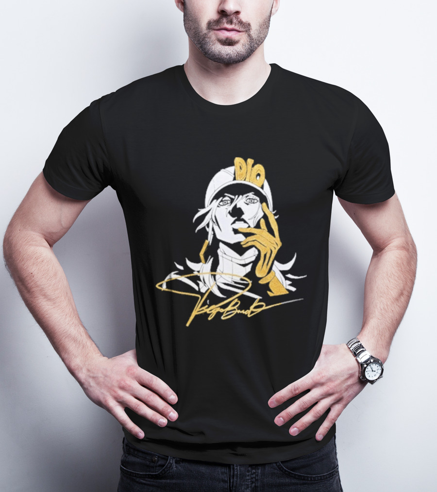 Hobby Genki Diego Dio Jojos Bizarre Adventure Signature T-Shirt