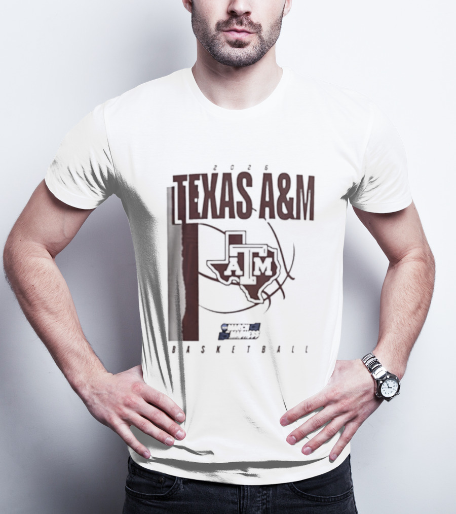 Texas A&M Aggies 2026 March Madness Basketball Tournament T-Shirt