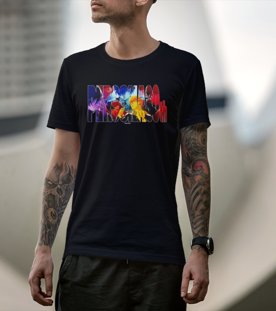 Persona 30th Anniversary Protagonist Series Atlus T-Shirt