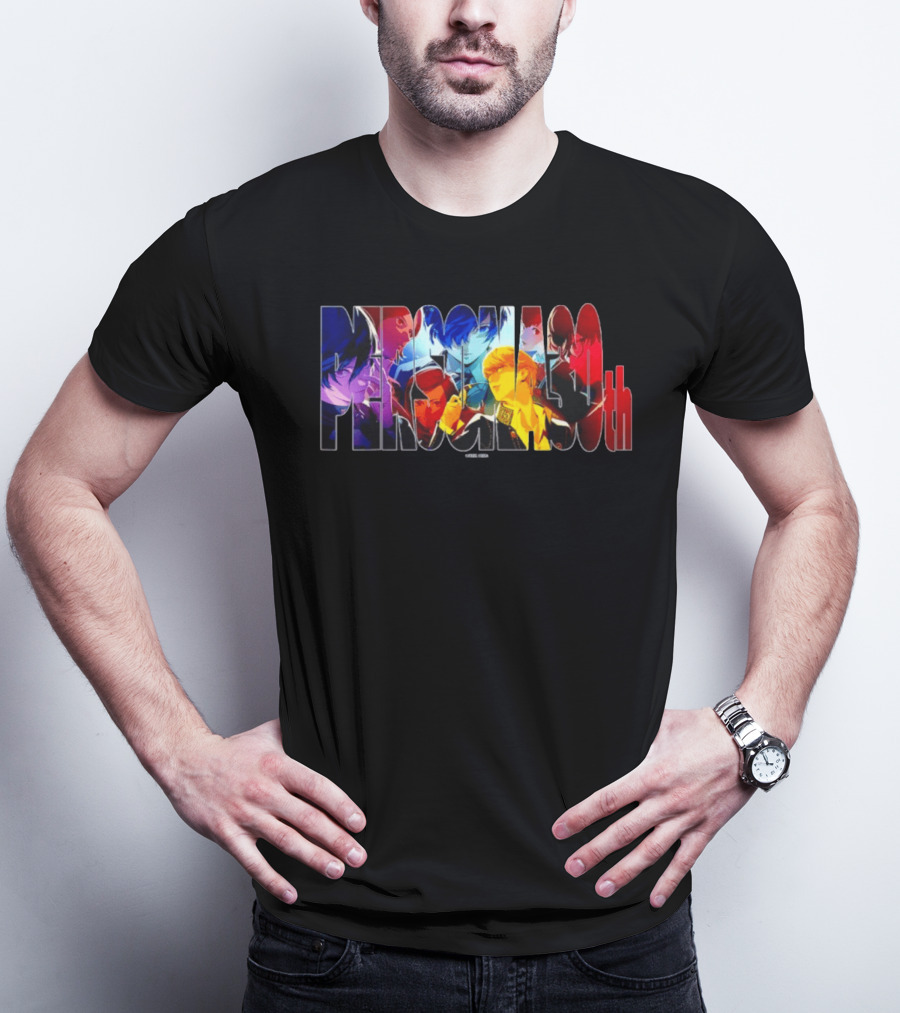 Persona 30th Anniversary Protagonist Series Atlus T-Shirt