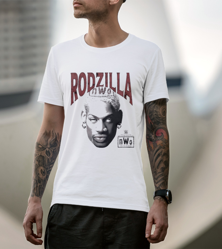 RODZILLA NWo Dennis Rodman Grail WWE NWo T-Shirt
