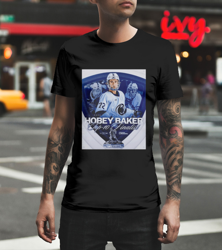 Gavin McKenna Penn State Nittany Lions Hockey Hobey Baker Top 10 Finalist 2026 T-Shirt