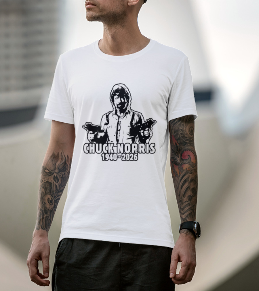 Chuck Norris 1940 2026 T-Shirt