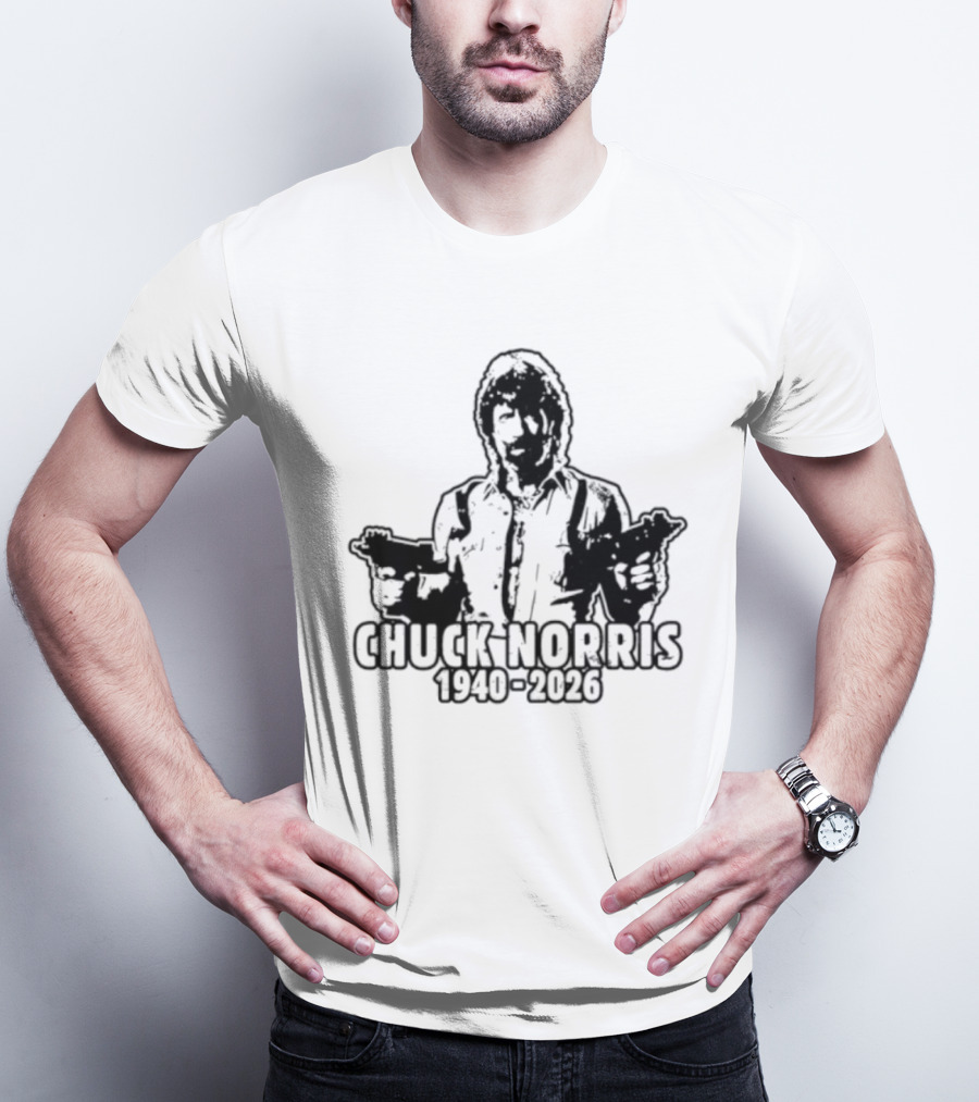 Chuck Norris 1940 2026 T-Shirt