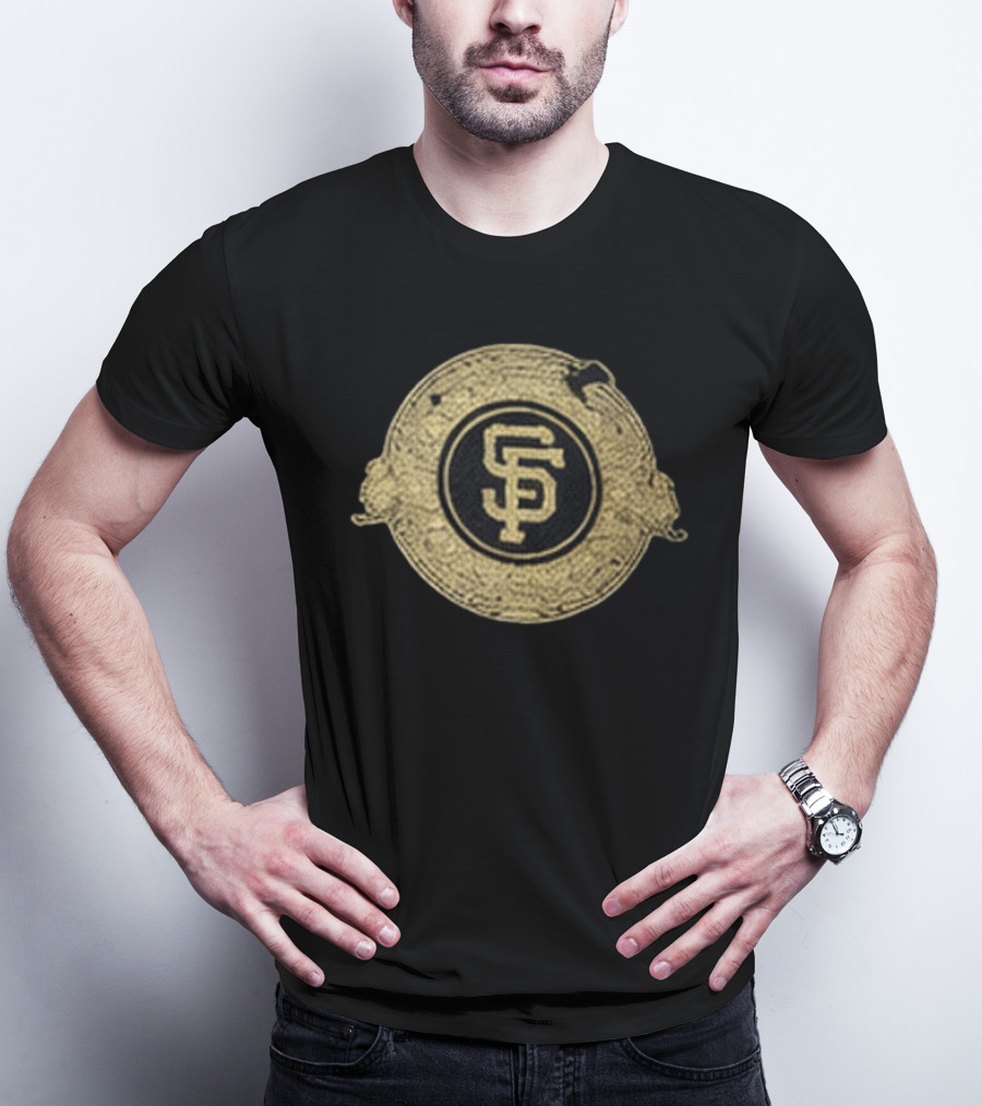 SF Giants Fourth Wing Night 2026 Giveaway SF Logo Baseball T-Shirt
