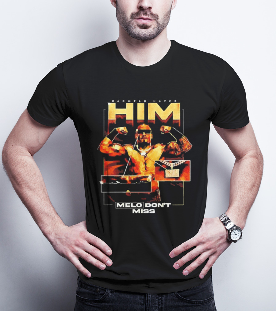 Carmelo Hayes HIM Melo Don't Miss WWE Champion T-Shirt