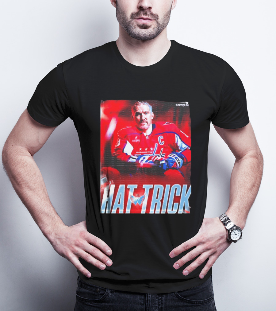 Alexander Ovechkin Washington Capitals Hat Trick Visionary Leadership T-Shirt