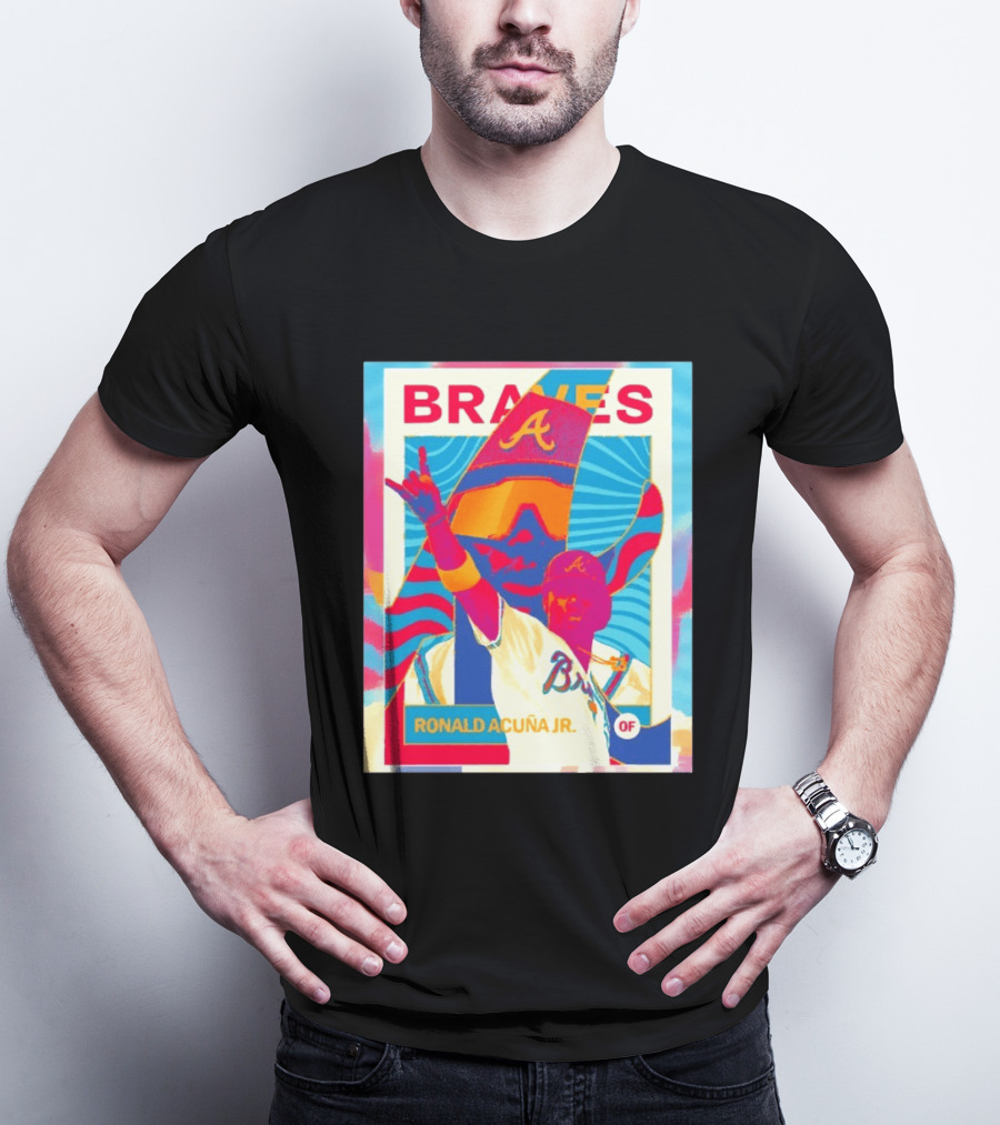 Ronald Acuña Jr OF Braves Atlanta Baseball T-Shirt