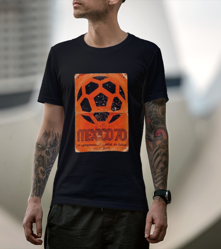 Mexico 70 IX Campeonato Mundial De Futbol T-Shirt