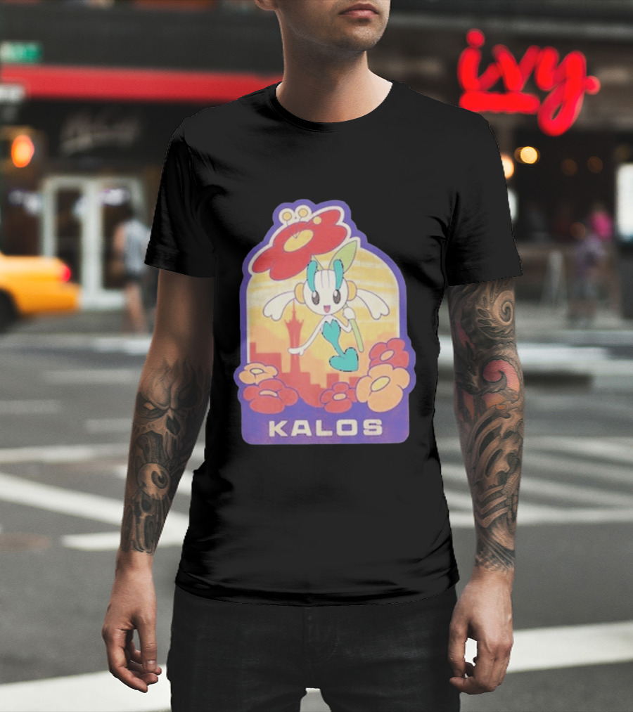 Kalos Region Floette Pokémon Adventure T-Shirt