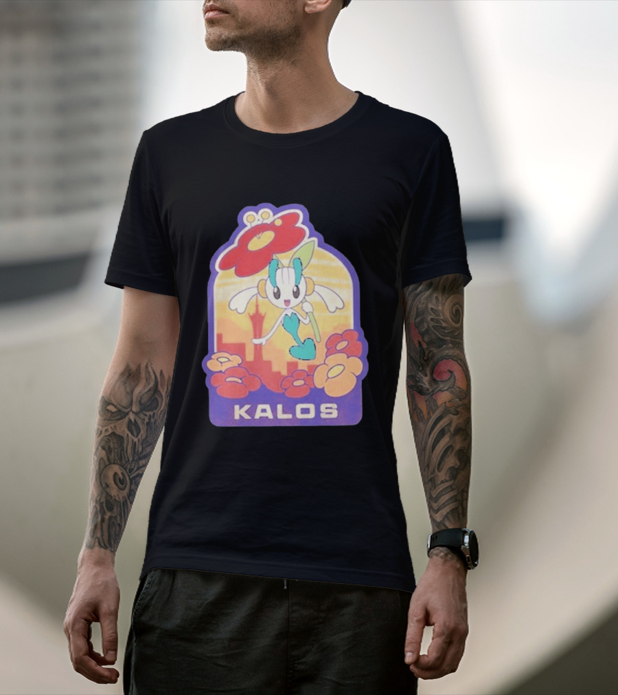 Kalos Region Floette Pokémon Adventure T-Shirt