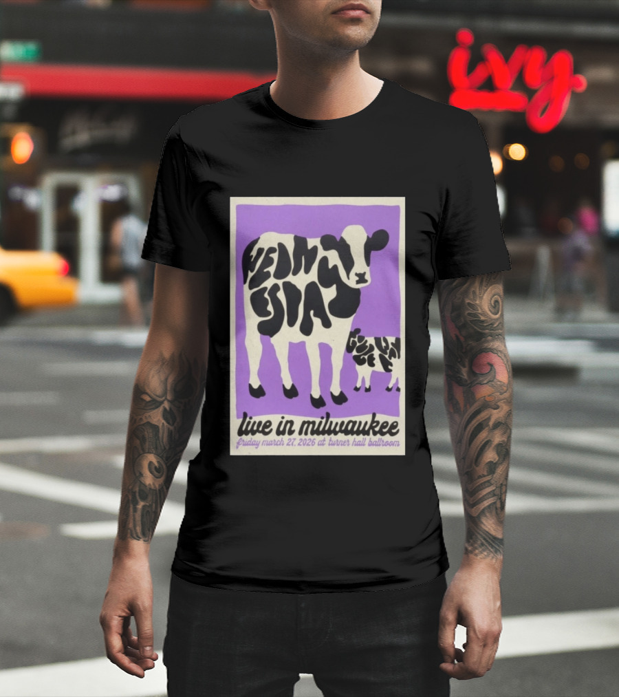 Wednesday Milwaukee Live March 27 2026 Turner Hall Ballroom T-Shirt