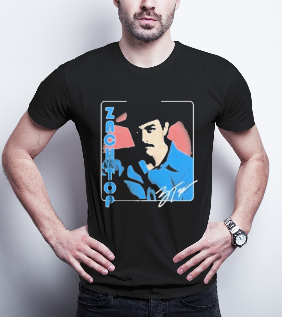 Zach Top ZTW Signature Blue And Red T-Shirt