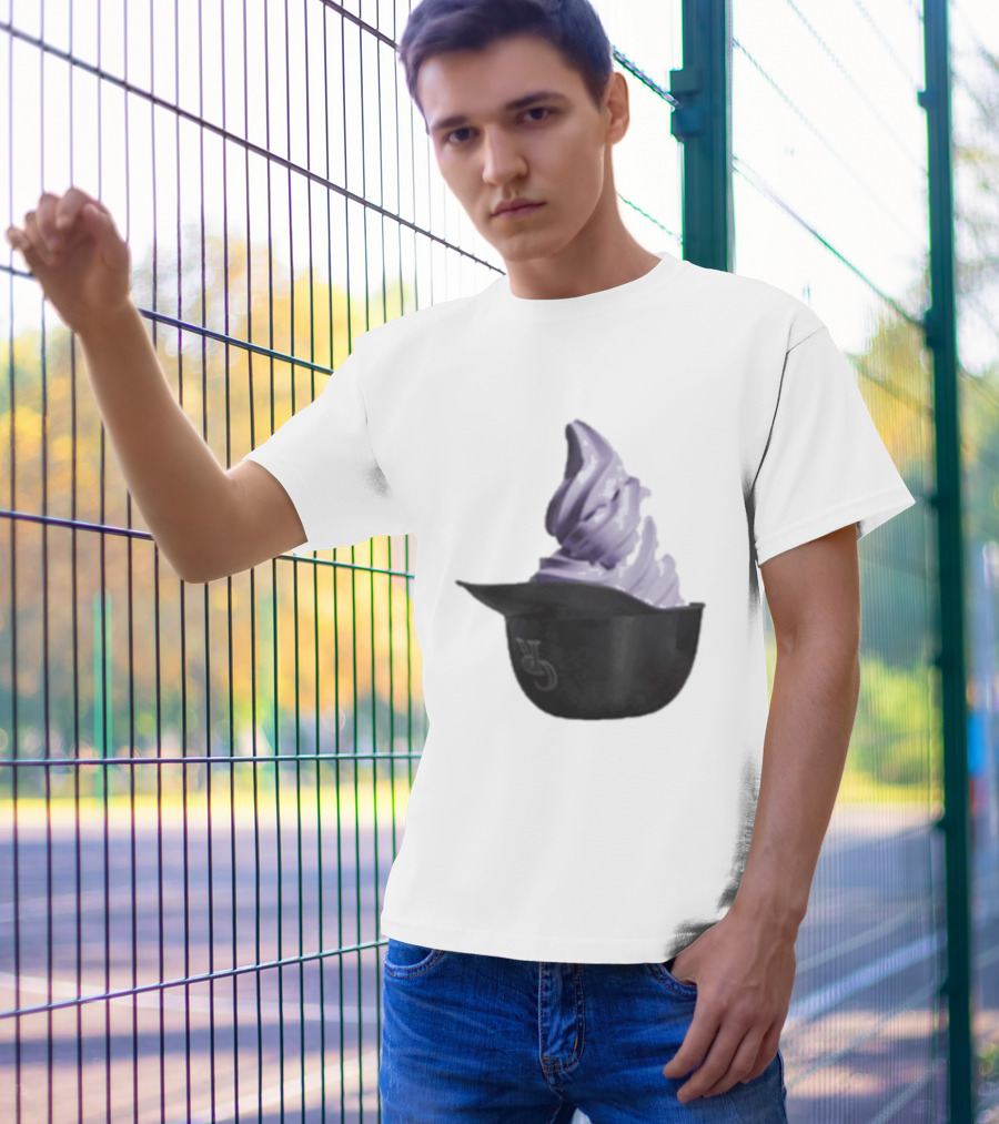 Colorado Rockies Boozy Ice Cream Purple Soft Serve Treat T-Shirt