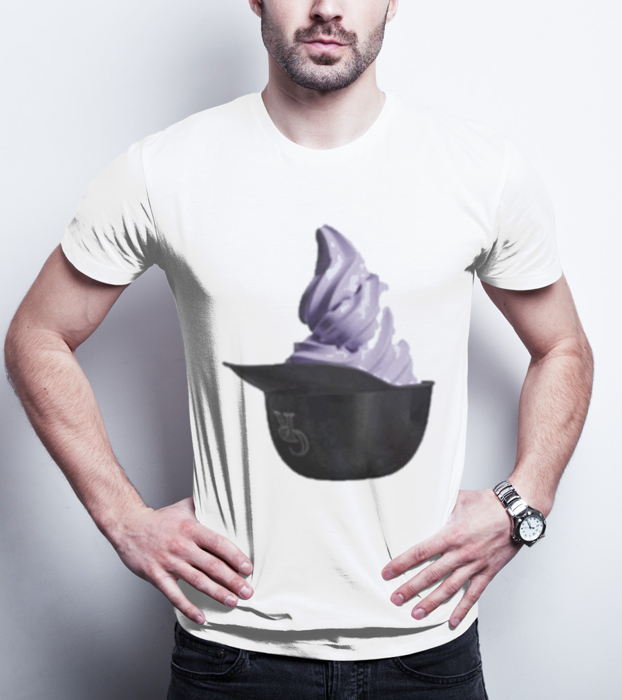 Colorado Rockies Boozy Ice Cream Purple Soft Serve Treat T-Shirt