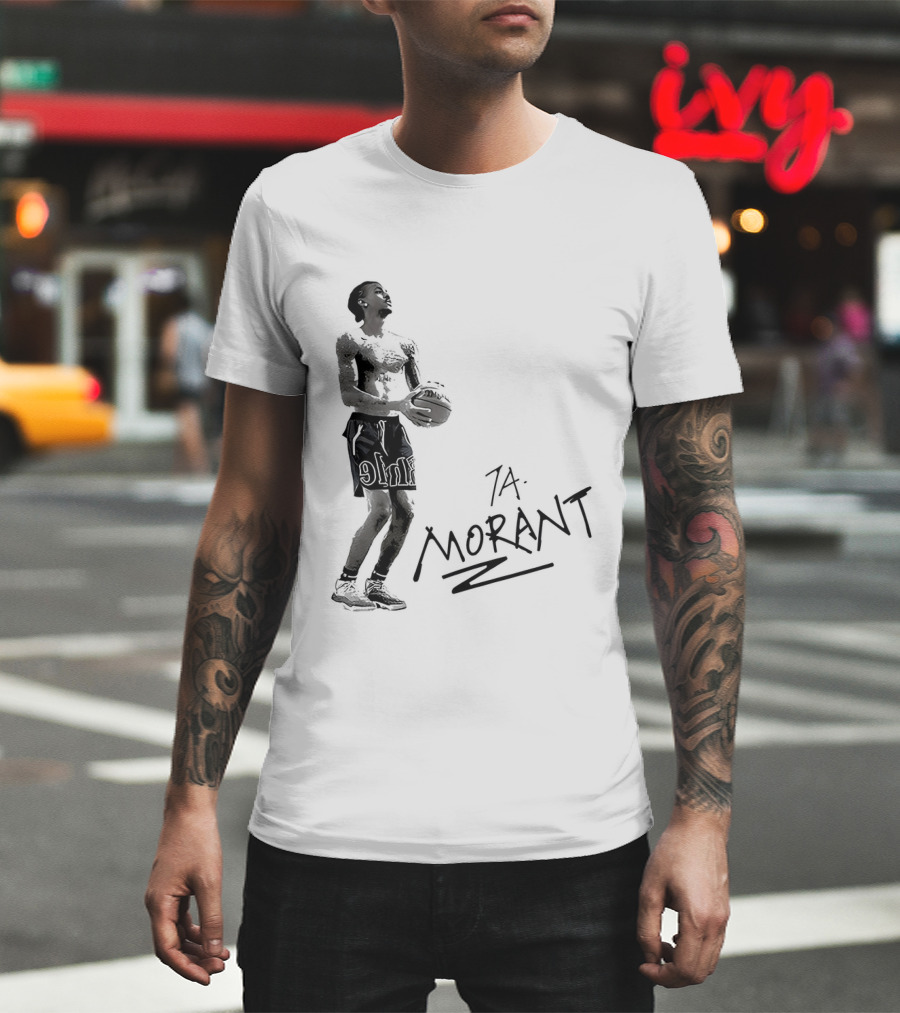 Ja Morant Memphis Grizzlies Basketball T-Shirt