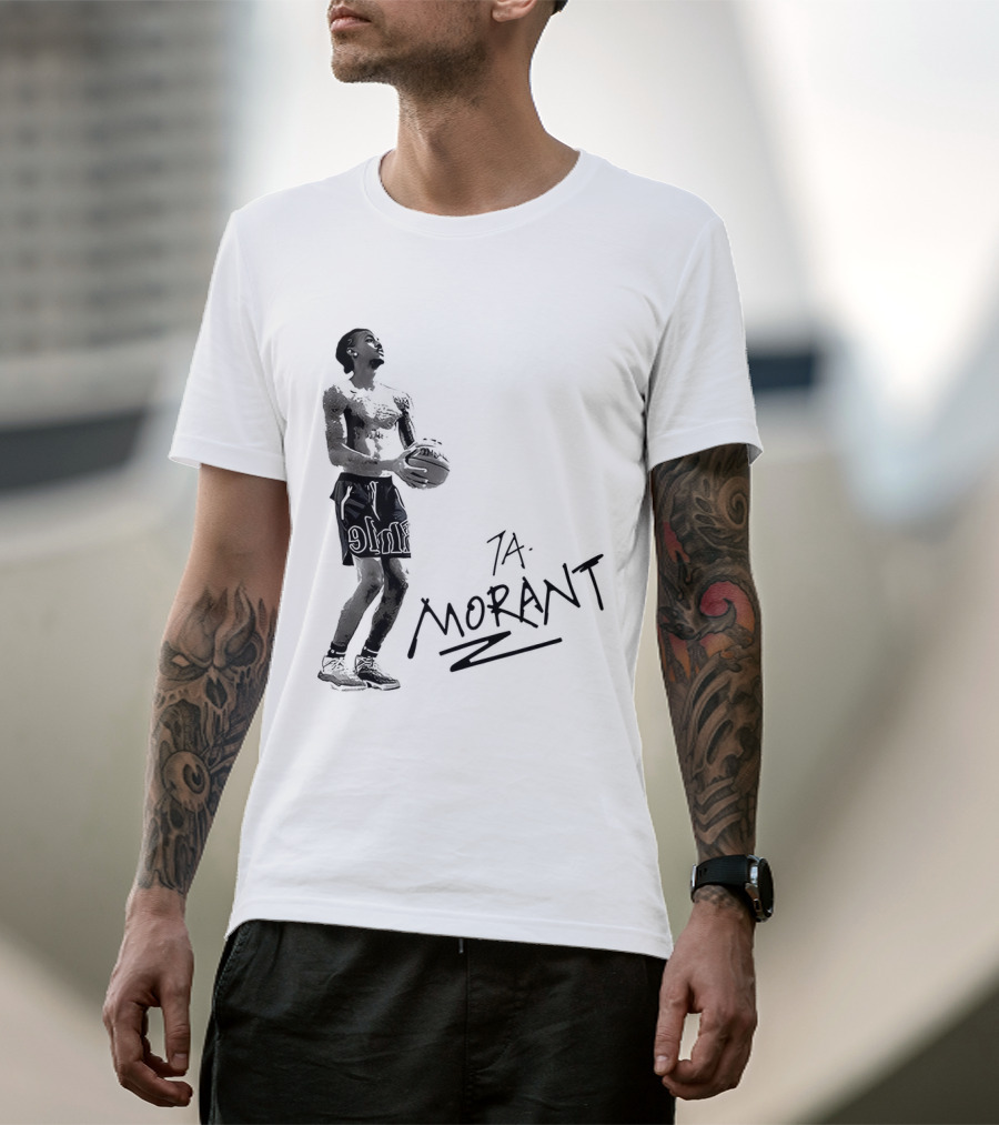 Ja Morant Memphis Grizzlies Basketball T-Shirt