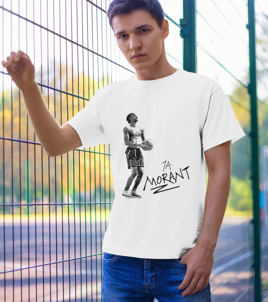 Ja Morant Memphis Grizzlies Basketball T-Shirt