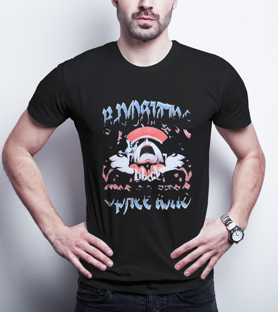 B Positive Space King Abstract Artful Expression T-Shirt