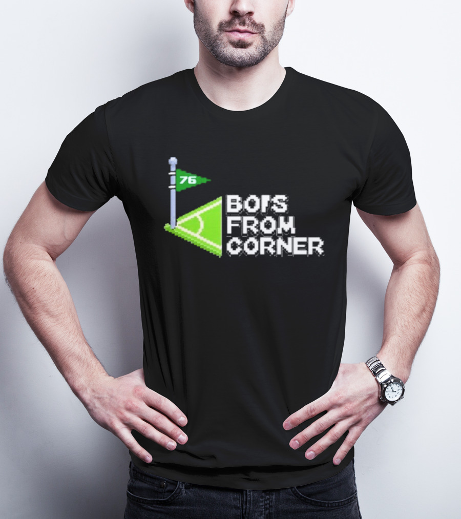 76 Bors From Corner Soccer Field T-Shirt