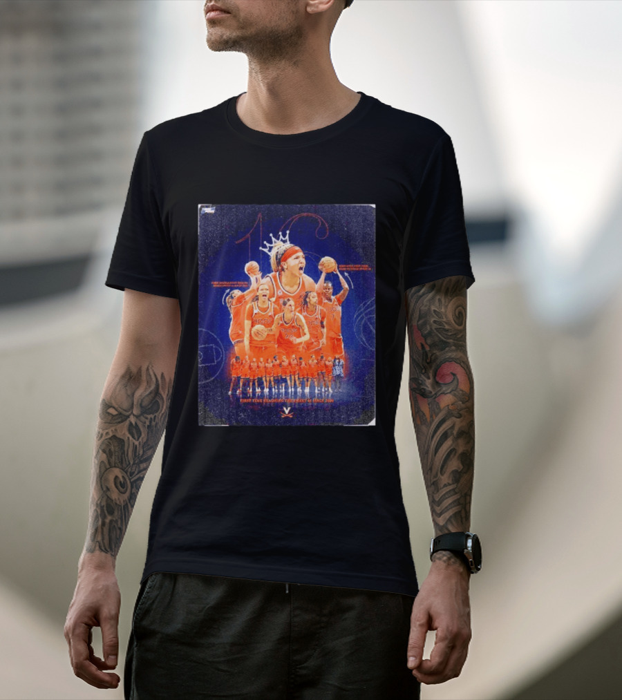 Virginia Cavaliers 2023 Women's Basketball Sweet 16 March Madness Triumph T-Shirt