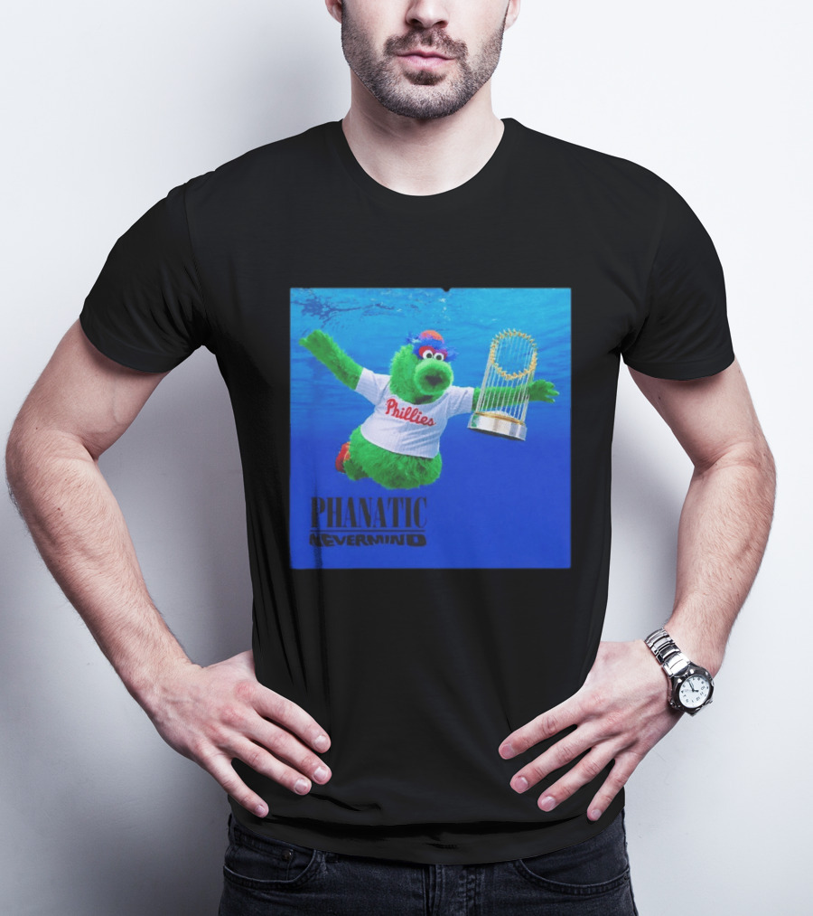 Phanatic Nevermind Phillies World Series Trophy T-Shirt