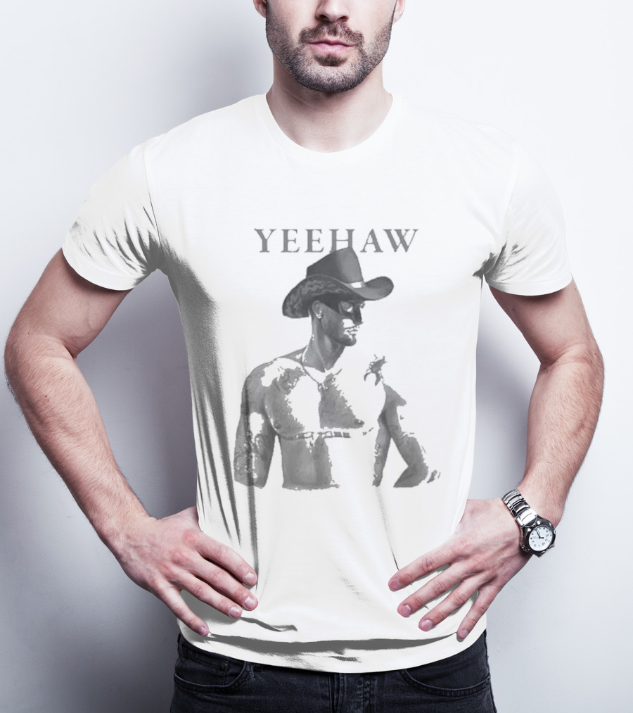 Yeehaw Orville Peck Pride 2024 Cowboy Hat T-Shirt