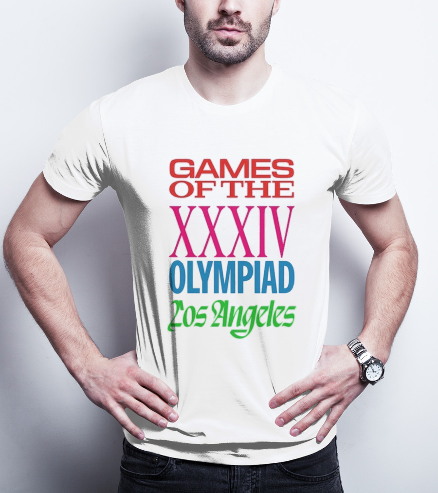 Games Of The XXXIV Olympiad Los Angeles 2028 T-Shirt