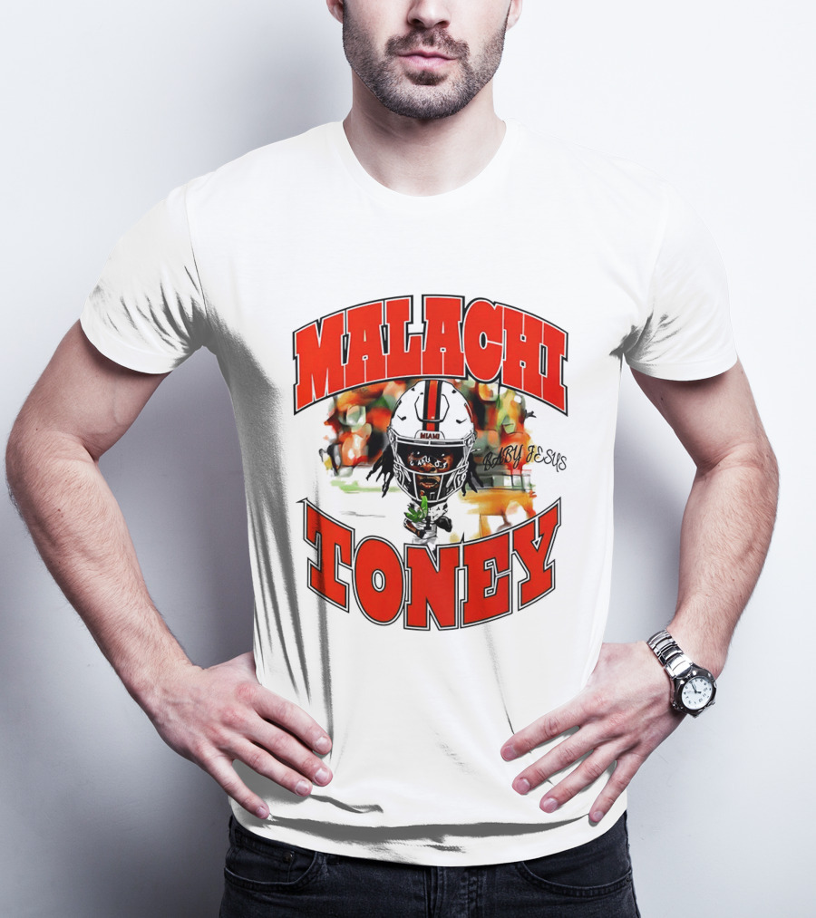 Malachi Toney Baby Jesus Miami Hurricanes T-Shirt